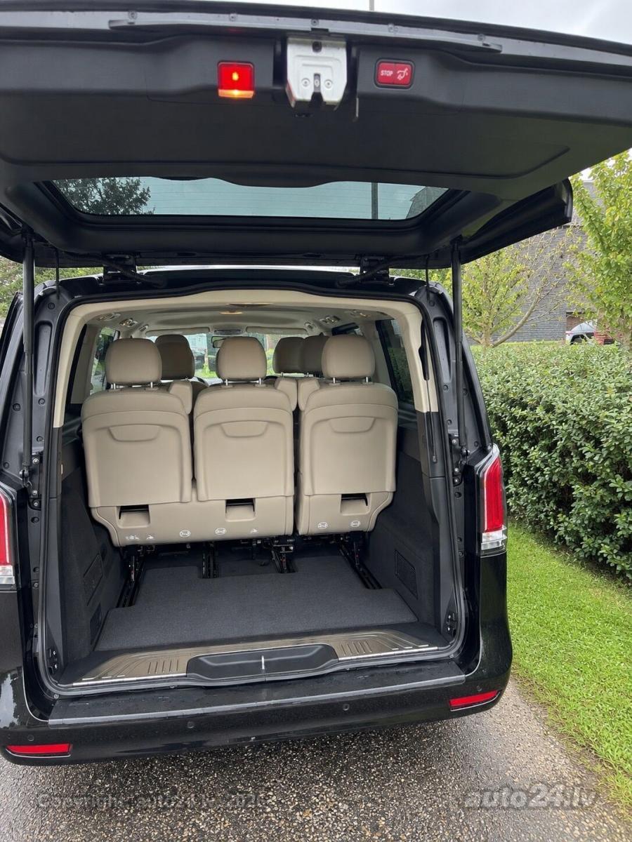 Melns Mercedes-Benz V-Class 2024 Tallina, ar dzinēja tilpumu 2.00 L un nobraukumu 49 tūkst. km par 78900 €, foto 7 vietnē AUTOMOTO.COM.LV