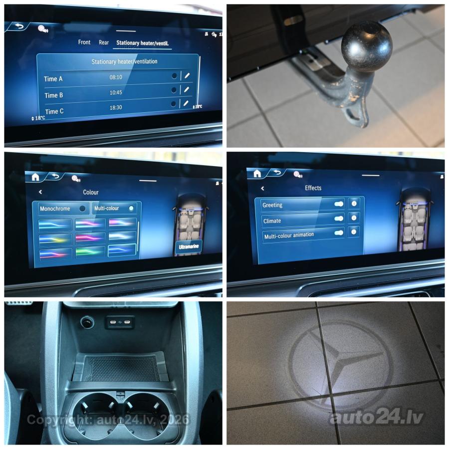 Melns Mercedes-Benz V-Class 2024 Tallina, ar dzinēja tilpumu 2.00 L un nobraukumu 50 tūkst. km par 84990 €, foto 18 vietnē AUTOMOTO.COM.LV