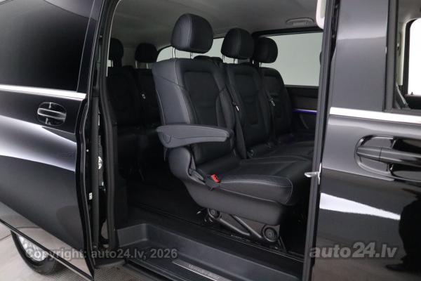 Black Mercedes-Benz V-Class 2025 in Tallinn, with an engine capacity of 2.00 L and mileage of 40 thousand km for 81500 €, photo 9 on AUTOMOTO.COM.LV