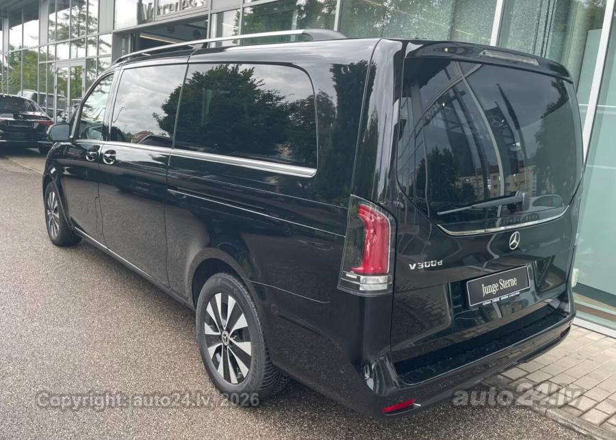 Black Mercedes-Benz V-Class 2025 in Tallinn, with an engine capacity of 2.00 L and mileage of 56 thousand km for 78900 €, photo 3 on AUTOMOTO.COM.LV