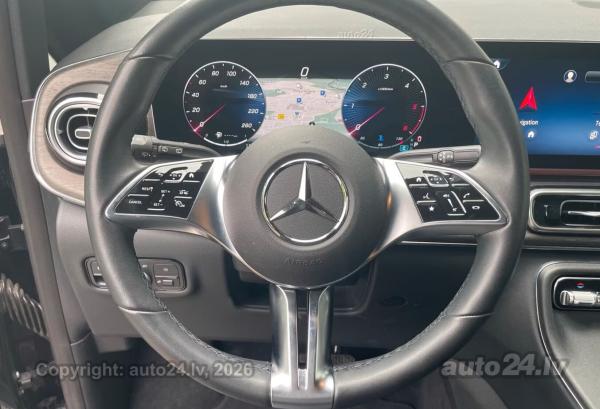 Black Mercedes-Benz V-Class 2025 in Tallinn, with an engine capacity of 2.00 L and mileage of 56 thousand km for 78900 €, photo 5 on AUTOMOTO.COM.LV