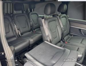 Black Mercedes-Benz V-Class 2025 in Tallinn, with an engine capacity of 2.00 L and mileage of 56 thousand km for 78900 €, photo 9 on AUTOMOTO.COM.LV