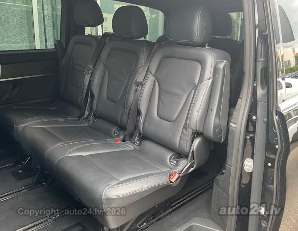Black Mercedes-Benz V-Class 2025 in Tallinn, with an engine capacity of 2.00 L and mileage of 56 thousand km for 78900 €, photo 9 on AUTOMOTO.COM.LV