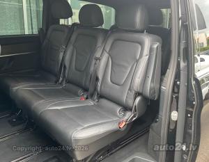 Black Mercedes-Benz V-Class 2025 in Tallinn, with an engine capacity of 2.00 L and mileage of 56 thousand km for 78900 €, photo 10 on AUTOMOTO.COM.LV