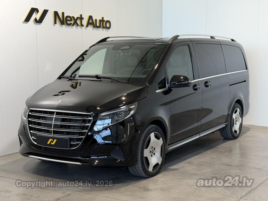 Black Mercedes-Benz V-Class 2026 in Tartu, with an engine capacity of 2.00 L and mileage of 13 thousand km for 97900 €, photo 1 on AUTOMOTO.COM.LV