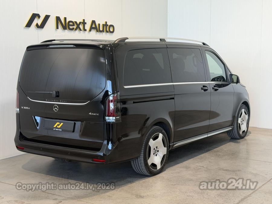 Black Mercedes-Benz V-Class 2026 in Tartu, with an engine capacity of 2.00 L and mileage of 13 thousand km for 97900 €, photo 3 on AUTOMOTO.COM.LV