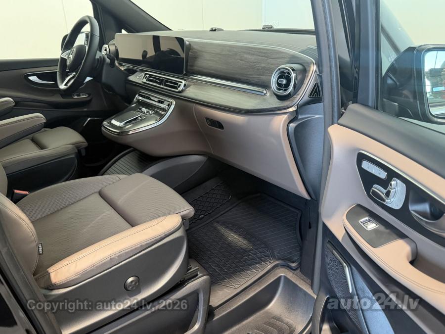 Black Mercedes-Benz V-Class 2026 in Tartu, with an engine capacity of 2.00 L and mileage of 13 thousand km for 97900 €, photo 12 on AUTOMOTO.COM.LV