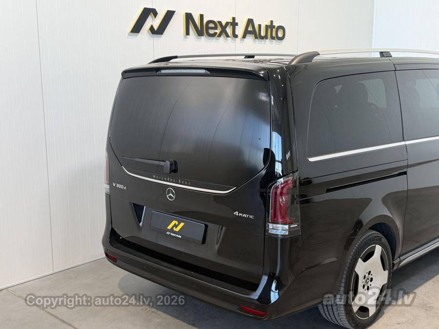 Black Mercedes-Benz V-Class 2026 in Tartu, with an engine capacity of 2.00 L and mileage of 13 thousand km for 97900 €, photo 15 on AUTOMOTO.COM.LV