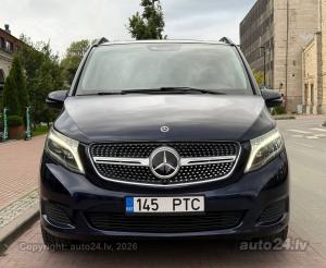 Blue Mercedes-Benz V-Class 2017 in Tallinn, with an engine capacity of 2.10 L and mileage of 247 thousand km for 29900 €, photo 3 on AUTOMOTO.COM.LV