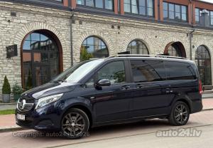 Blue Mercedes-Benz V-Class 2017 in Tallinn, with an engine capacity of 2.10 L and mileage of 247 thousand km for 29900 €, photo 4 on AUTOMOTO.COM.LV