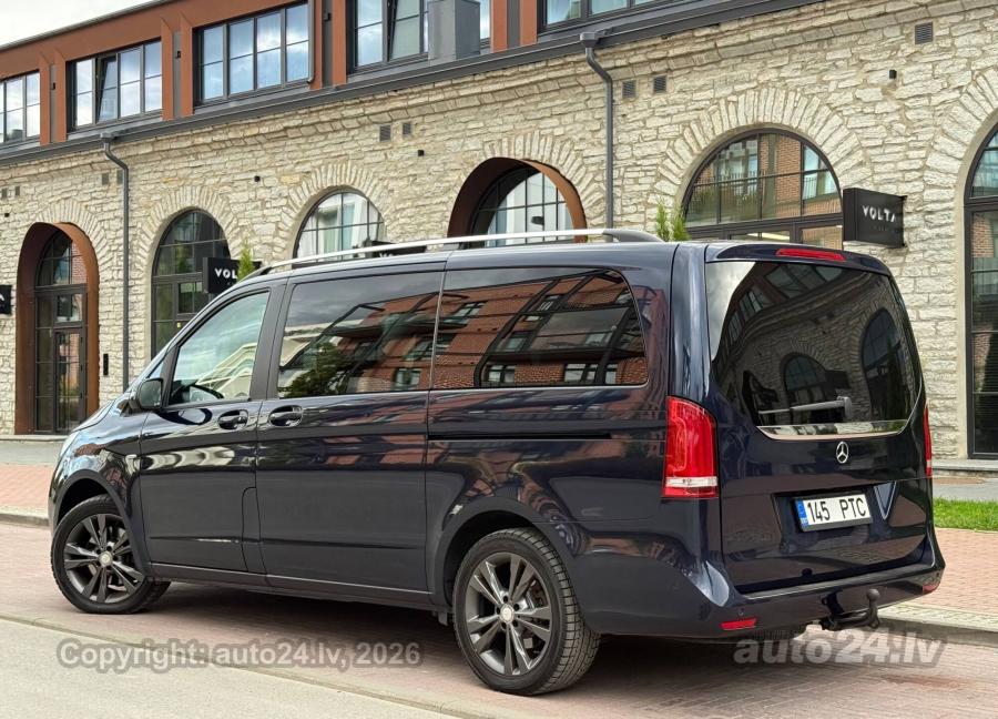 Blue Mercedes-Benz V-Class 2017 in Tallinn, with an engine capacity of 2.10 L and mileage of 247 thousand km for 29900 €, photo 5 on AUTOMOTO.COM.LV