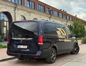 Blue Mercedes-Benz V-Class 2017 in Tallinn, with an engine capacity of 2.10 L and mileage of 247 thousand km for 29900 €, photo 9 on AUTOMOTO.COM.LV