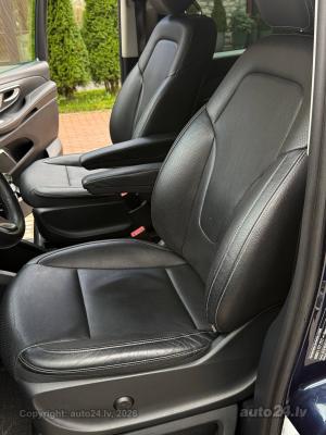 Blue Mercedes-Benz V-Class 2017 in Tallinn, with an engine capacity of 2.10 L and mileage of 247 thousand km for 29900 €, photo 13 on AUTOMOTO.COM.LV