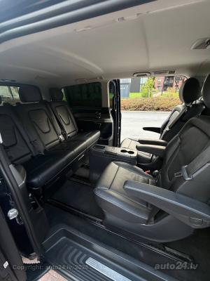 Blue Mercedes-Benz V-Class 2017 in Tallinn, with an engine capacity of 2.10 L and mileage of 247 thousand km for 29900 €, photo 17 on AUTOMOTO.COM.LV