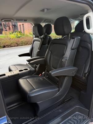 Blue Mercedes-Benz V-Class 2017 in Tallinn, with an engine capacity of 2.10 L and mileage of 247 thousand km for 29900 €, photo 18 on AUTOMOTO.COM.LV