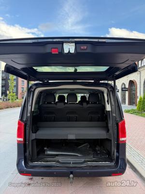 Blue Mercedes-Benz V-Class 2017 in Tallinn, with an engine capacity of 2.10 L and mileage of 247 thousand km for 29900 €, photo 23 on AUTOMOTO.COM.LV