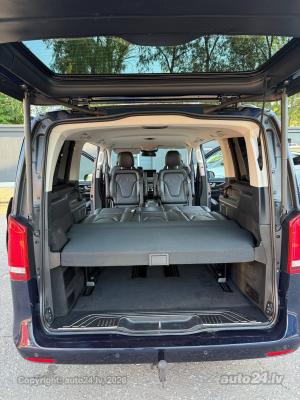 Blue Mercedes-Benz V-Class 2017 in Tallinn, with an engine capacity of 2.10 L and mileage of 247 thousand km for 29900 €, photo 28 on AUTOMOTO.COM.LV