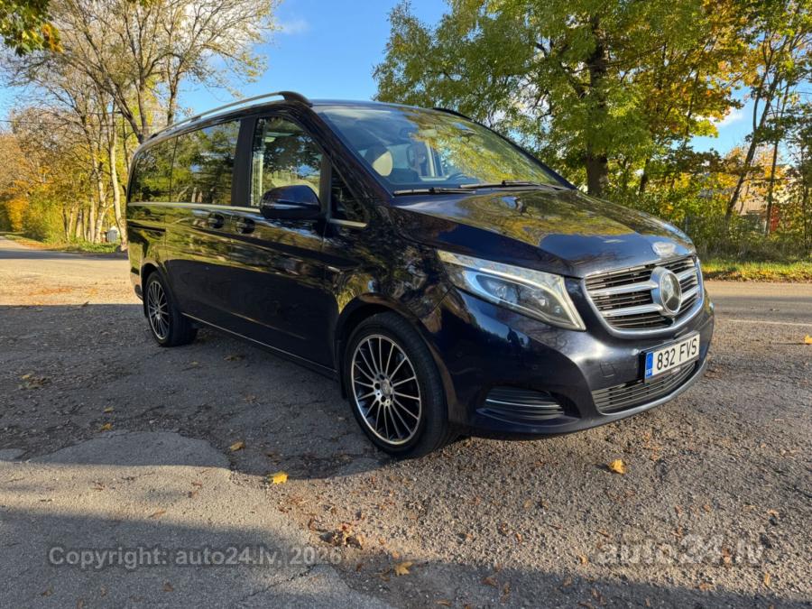 Zils Mercedes-Benz V-Class 2017 Tallina, ar dzinēja tilpumu 2.10 L un nobraukumu 327 tūkst. km par 32000 €, foto 4 vietnē AUTOMOTO.COM.LV