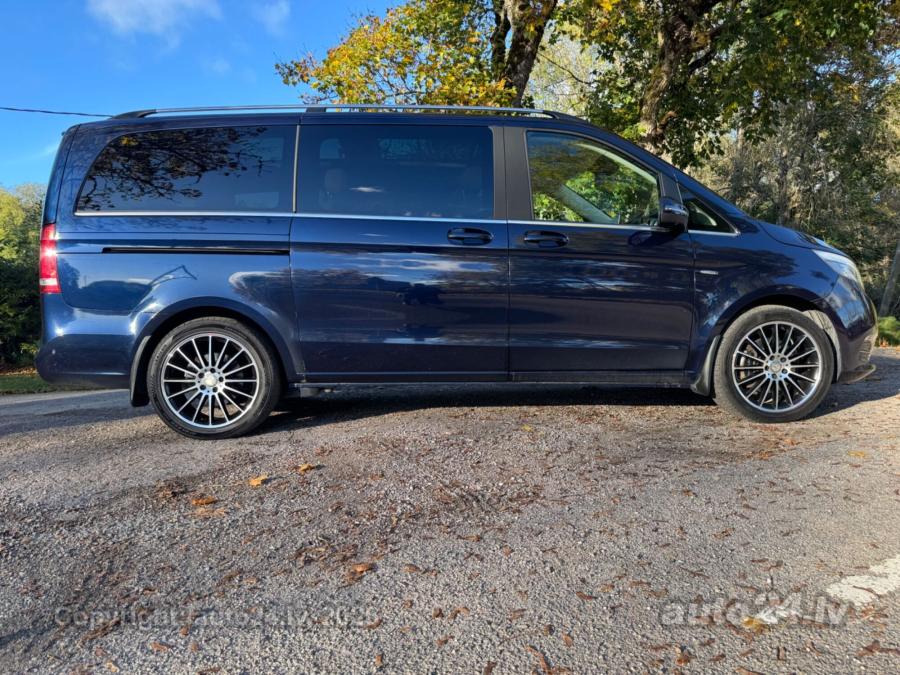 Zils Mercedes-Benz V-Class 2017 Tallina, ar dzinēja tilpumu 2.10 L un nobraukumu 327 tūkst. km par 32000 €, foto 7 vietnē AUTOMOTO.COM.LV