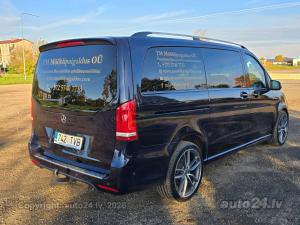 Blue Mercedes-Benz V-Class 2018 in Tallinn, with an engine capacity of 2.10 L and mileage of 240 thousand km for 40000 €, photo 4 on AUTOMOTO.COM.LV