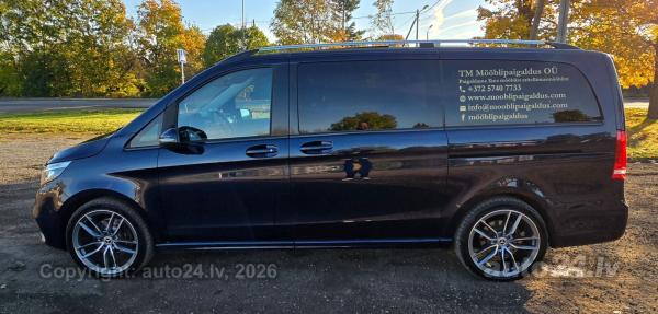 Blue Mercedes-Benz V-Class 2018 in Tallinn, with an engine capacity of 2.10 L and mileage of 240 thousand km for 40000 €, photo 8 on AUTOMOTO.COM.LV