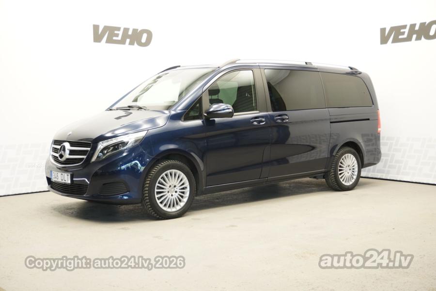 Zils Mercedes-Benz V-Class 2019 Tartu, ar dzinēja tilpumu 2.10 L un nobraukumu 114 tūkst. km par 31900 €, foto 1 vietnē AUTOMOTO.COM.LV