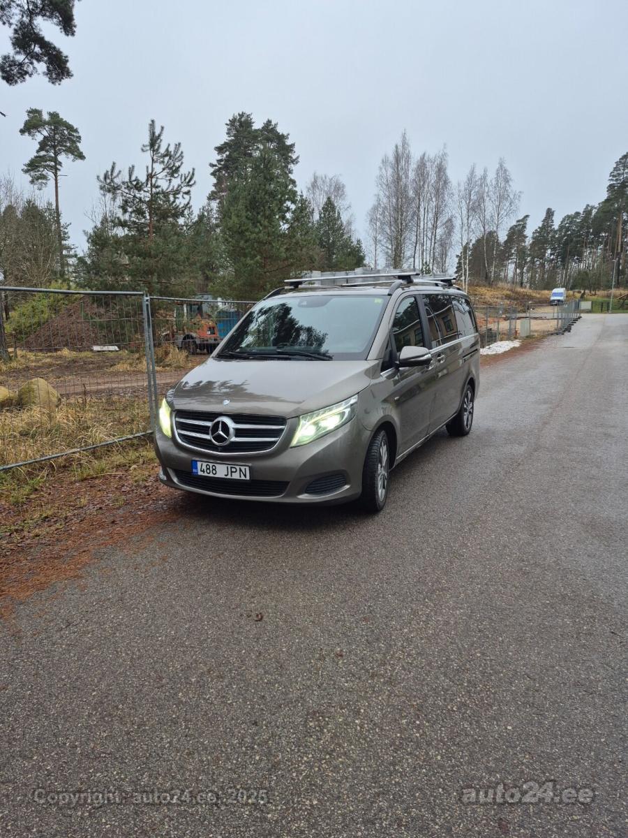 Brūns Mercedes-Benz V-Class 2014 Tallina, ar dzinēja tilpumu 2.10 L un nobraukumu 282 tūkst. km par 18500 €, foto 2 vietnē AUTOMOTO.COM.LV