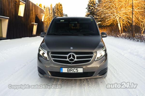 Brown Mercedes-Benz V-Class 2014 in Tartu, with an engine capacity of 2.20 L and mileage of 269 thousand km for 23999 €, photo 2 on AUTOMOTO.COM.LV