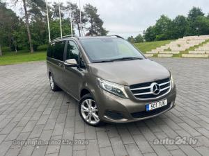 Brown Mercedes-Benz V-Class 2015 in Tallinn, with an engine capacity of 2.10 L and mileage of 366 thousand km for 24999 €, photo  on AUTOMOTO.COM.LV