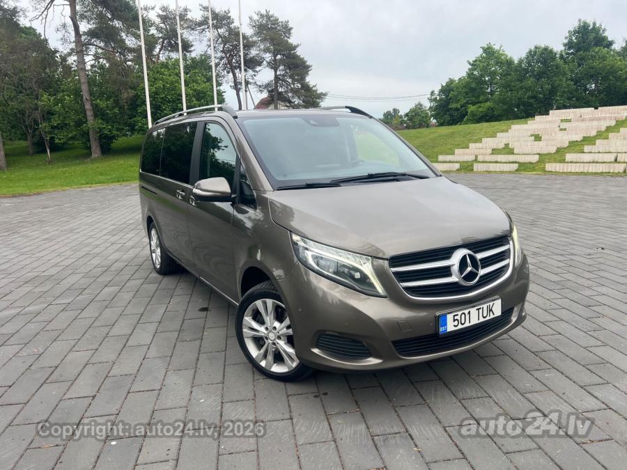 Brūns Mercedes-Benz V-Class 2015 Tallina, ar dzinēja tilpumu 2.10 L un nobraukumu 366 tūkst. km par 24999 €, foto 1 vietnē AUTOMOTO.COM.LV