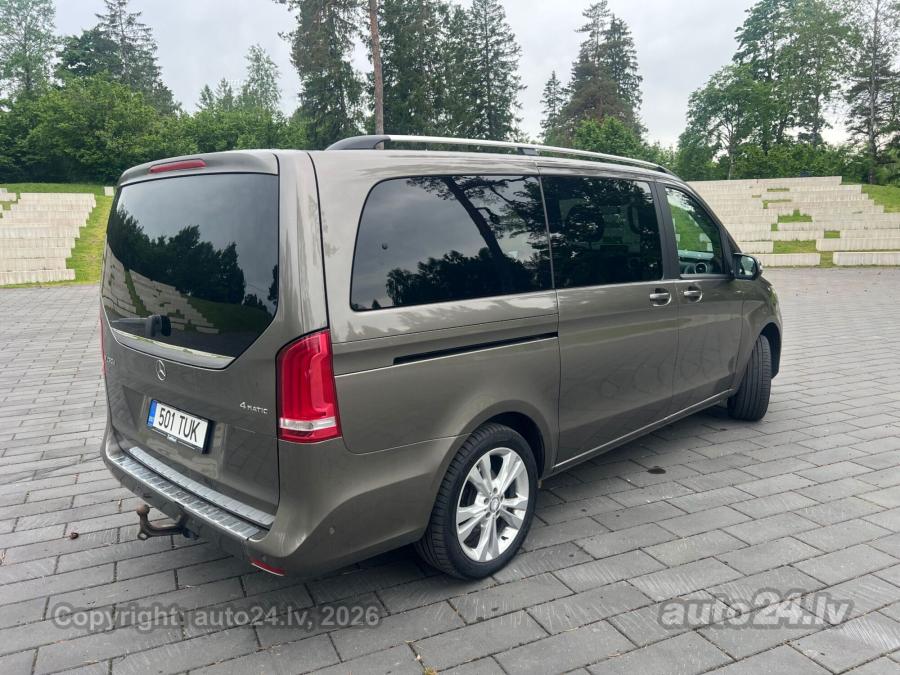 Brūns Mercedes-Benz V-Class 2015 Tallina, ar dzinēja tilpumu 2.10 L un nobraukumu 366 tūkst. km par 24999 €, foto 14 vietnē AUTOMOTO.COM.LV