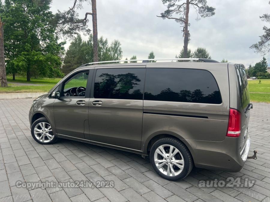 Brūns Mercedes-Benz V-Class 2015 Tallina, ar dzinēja tilpumu 2.10 L un nobraukumu 366 tūkst. km par 24999 €, foto 15 vietnē AUTOMOTO.COM.LV