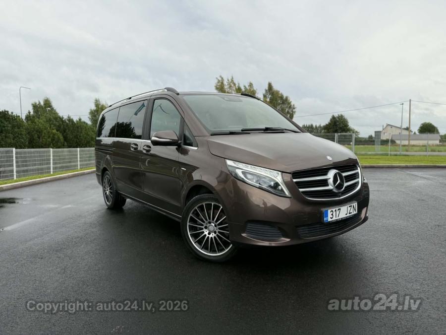 Brūns Mercedes-Benz V-Class 2016 Tartu, ar dzinēja tilpumu 2.10 L un nobraukumu 267 tūkst. km par 32000 €, foto 1 vietnē AUTOMOTO.COM.LV