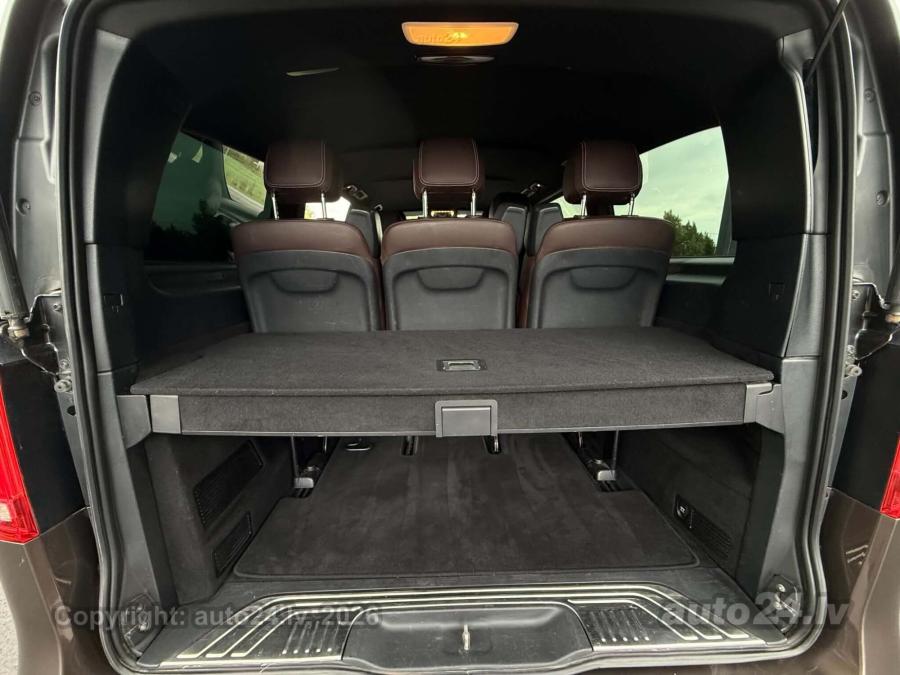 Brūns Mercedes-Benz V-Class 2016 Tartu, ar dzinēja tilpumu 2.10 L un nobraukumu 267 tūkst. km par 32000 €, foto 7 vietnē AUTOMOTO.COM.LV