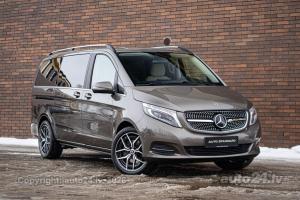 Brown Mercedes-Benz V-Class 2017 in Tartu, with an engine capacity of 2.10 L and mileage of 154 thousand km for 37500 €, photo 2 on AUTOMOTO.COM.LV