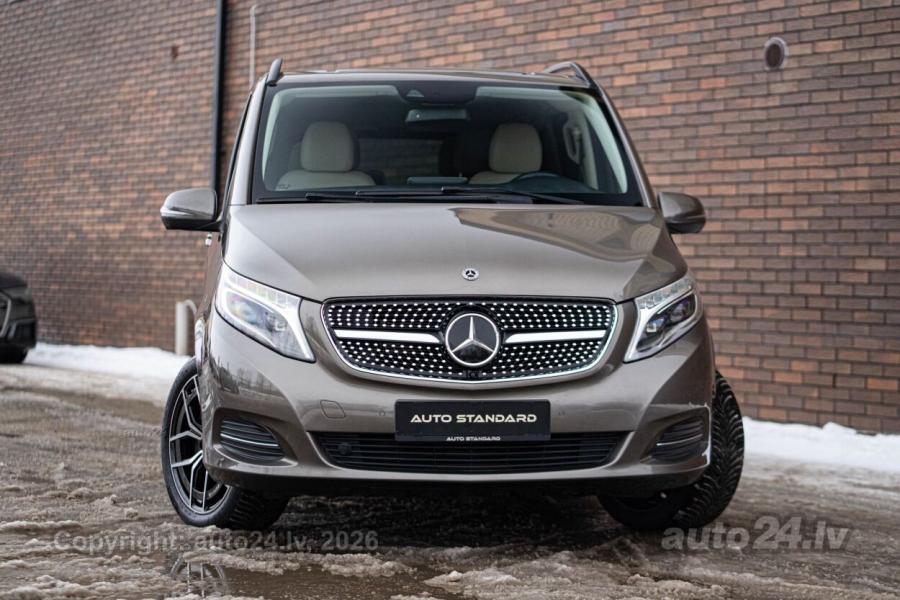 Brown Mercedes-Benz V-Class 2017 in Tartu, with an engine capacity of 2.10 L and mileage of 154 thousand km for 37500 €, photo 3 on AUTOMOTO.COM.LV