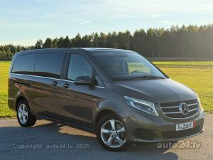 Brown Mercedes-Benz V-Class 2017 in Tartu, with an engine capacity of 2.10 L and mileage of 246 thousand km for 28900 €, photo 1 on AUTOMOTO.COM.LV