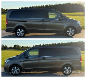 Brown Mercedes-Benz V-Class 2017 in Tartu, with an engine capacity of 2.10 L and mileage of 246 thousand km for 28900 €, photo 8 on AUTOMOTO.COM.LV