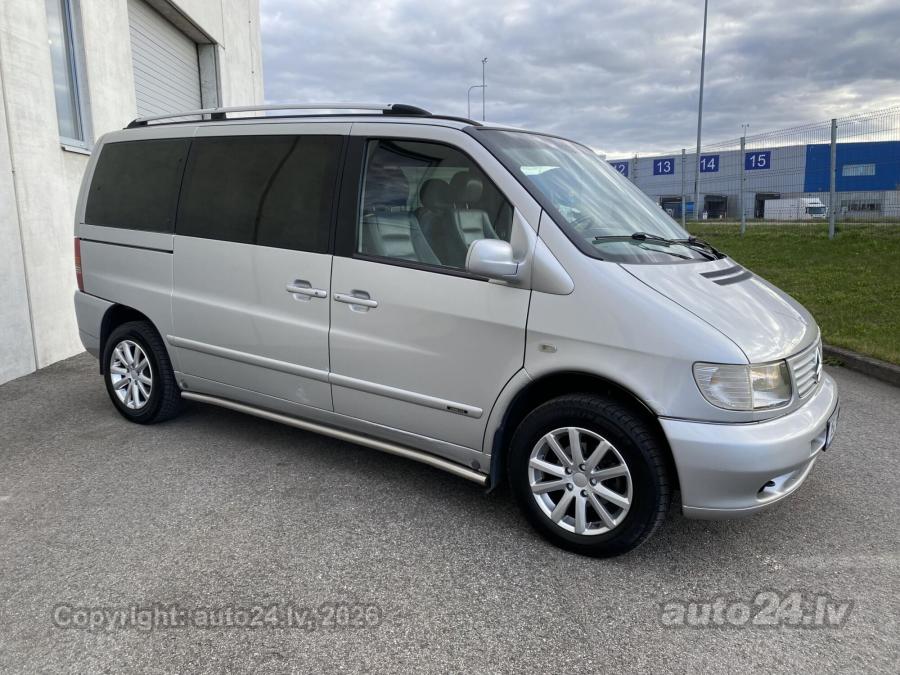 Pelēks Mercedes-Benz V-Class 2001 Tallina, ar dzinēja tilpumu 2.20 L un nobraukumu 390 tūkst. km par 4950 €, foto 3 vietnē AUTOMOTO.COM.LV