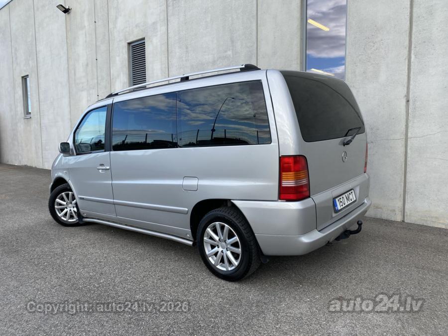 Pelēks Mercedes-Benz V-Class 2001 Tallina, ar dzinēja tilpumu 2.20 L un nobraukumu 390 tūkst. km par 4950 €, foto 4 vietnē AUTOMOTO.COM.LV