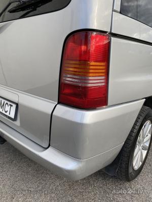 Pelēks Mercedes-Benz V-Class 2001 Tallina, ar dzinēja tilpumu 2.20 L un nobraukumu 390 tūkst. km par 4950 €, foto 8 vietnē AUTOMOTO.COM.LV
