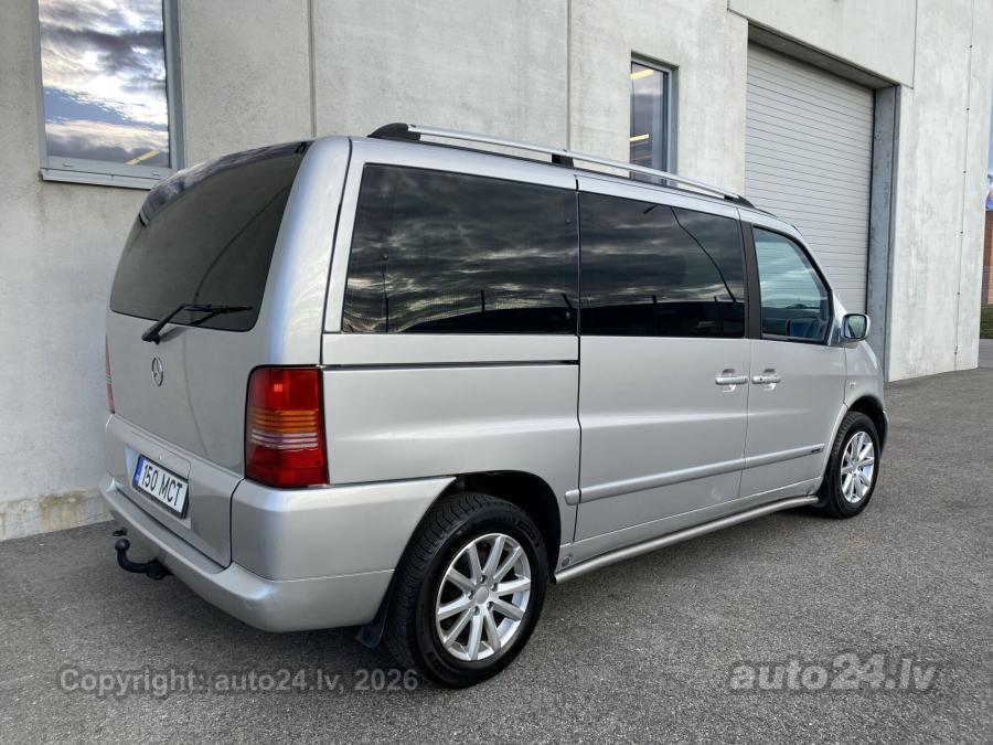 Pelēks Mercedes-Benz V-Class 2001 Tallina, ar dzinēja tilpumu 2.20 L un nobraukumu 390 tūkst. km par 4950 €, foto 9 vietnē AUTOMOTO.COM.LV