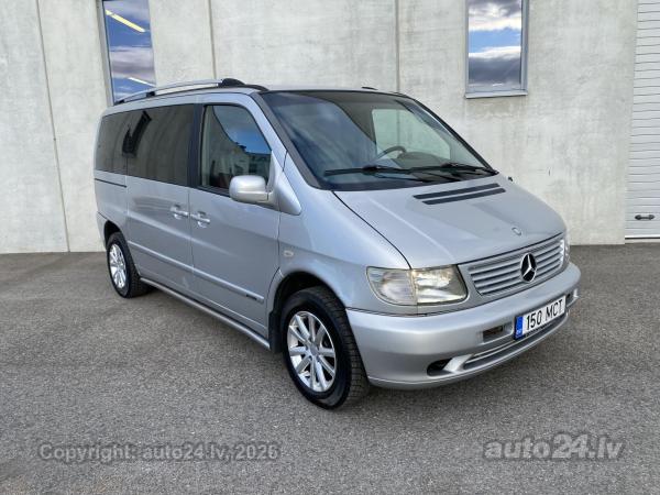 Pelēks Mercedes-Benz V-Class 2001 Tallina, ar dzinēja tilpumu 2.20 L un nobraukumu 390 tūkst. km par 4950 €, foto 10 vietnē AUTOMOTO.COM.LV