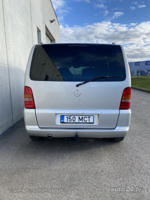Pelēks Mercedes-Benz V-Class 2001 Tallina, ar dzinēja tilpumu 2.20 L un nobraukumu 390 tūkst. km par 4950 €, foto 17 vietnē AUTOMOTO.COM.LV