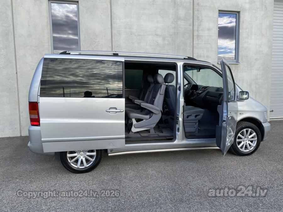 Pelēks Mercedes-Benz V-Class 2001 Tallina, ar dzinēja tilpumu 2.20 L un nobraukumu 390 tūkst. km par 4950 €, foto 20 vietnē AUTOMOTO.COM.LV