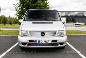 Pelēks Mercedes-Benz V-Class 2001 Tallina, ar dzinēja tilpumu 2.20 L un nobraukumu 379 tūkst. km par 5999 €, foto 7 vietnē AUTOMOTO.COM.LV