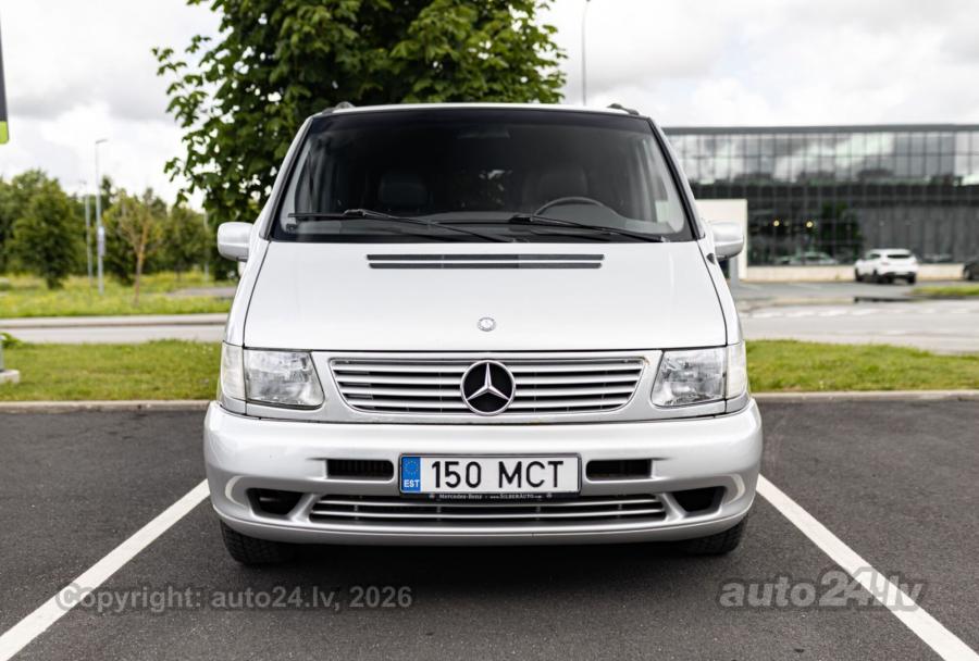 Pelēks Mercedes-Benz V-Class 2001 Tallina, ar dzinēja tilpumu 2.20 L un nobraukumu 379 tūkst. km par 5999 €, foto 7 vietnē AUTOMOTO.COM.LV