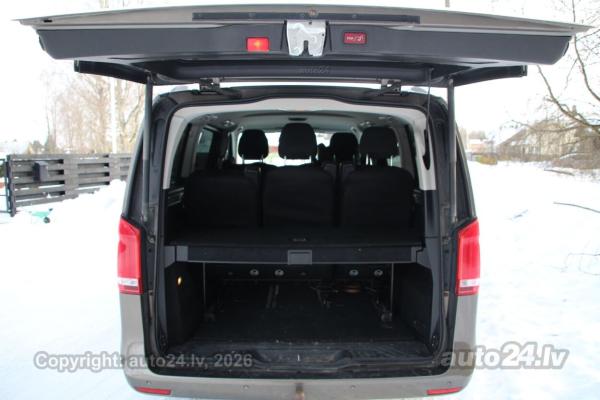 Pelēks Mercedes-Benz V-Class 2016 Rakvere, ar dzinēja tilpumu 2.10 L un nobraukumu 292 tūkst. km par 26900 €, foto 11 vietnē AUTOMOTO.COM.LV