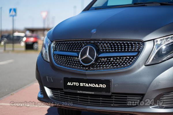 Grey Mercedes-Benz V-Class 2016 in Tartu, with an engine capacity of 2.10 L and mileage of 179 thousand km for 34990 €, photo 6 on AUTOMOTO.COM.LV
