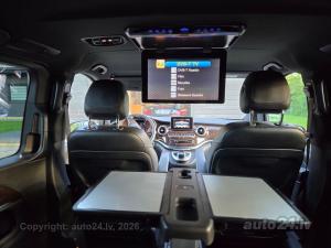 Grey Mercedes-Benz V-Class 2016 in Tallinn, with an engine capacity of 2.10 L and mileage of 241 thousand km for 29000 €, photo 19 on AUTOMOTO.COM.LV